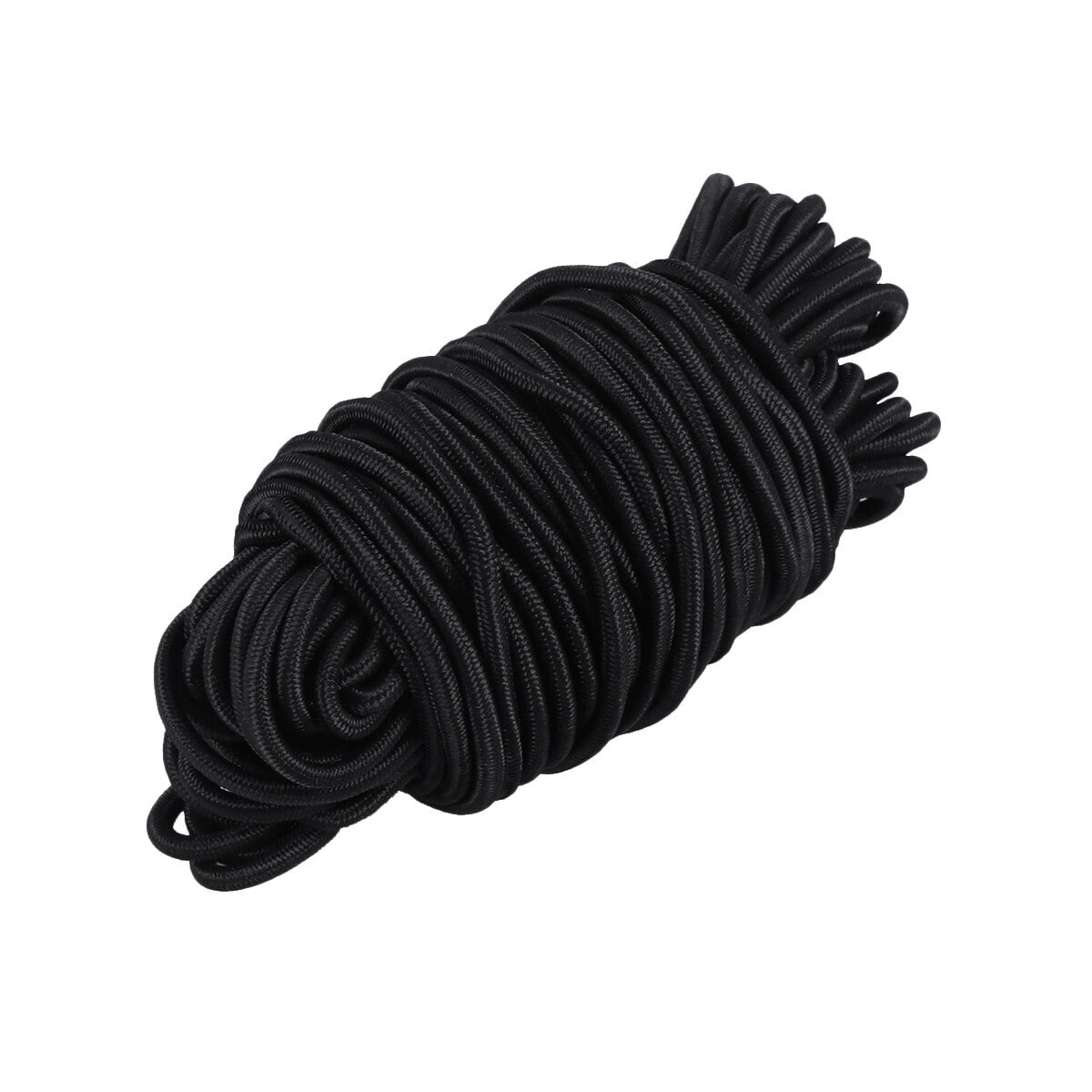 HOMEMAXS Elastic Cord Black Round Bungee Shock Sturdy Rope - Walmart.com