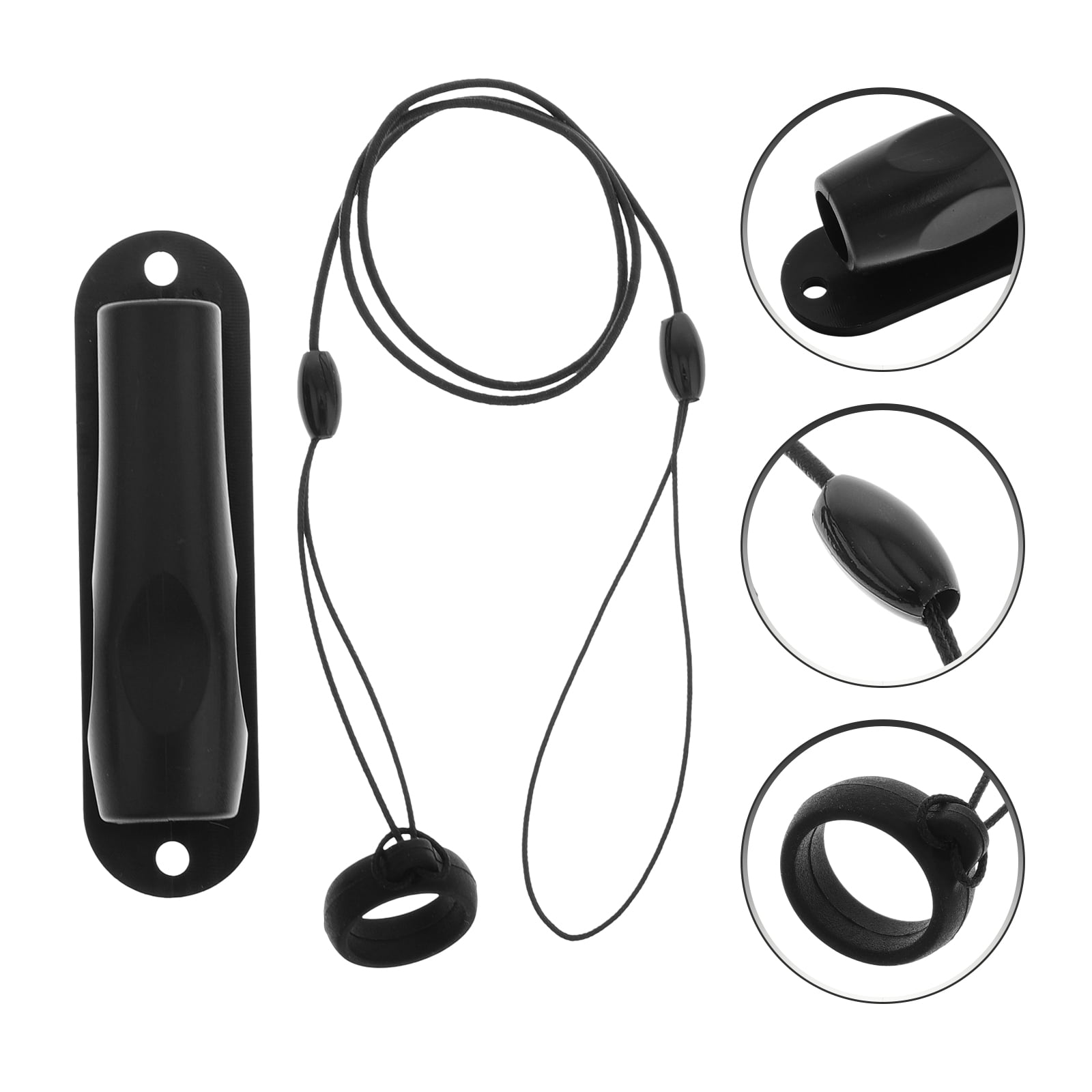 Elastic Pen Lanyard With Silicone Ring Retractable Spring Rope For ...