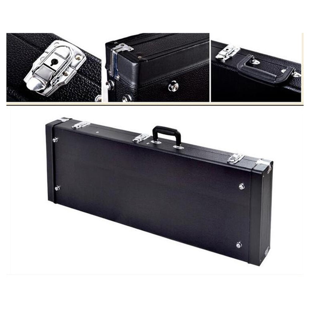 HOMEMAXS Electric Guitar Square Case Hard Shell Shell Portable Guitar ...