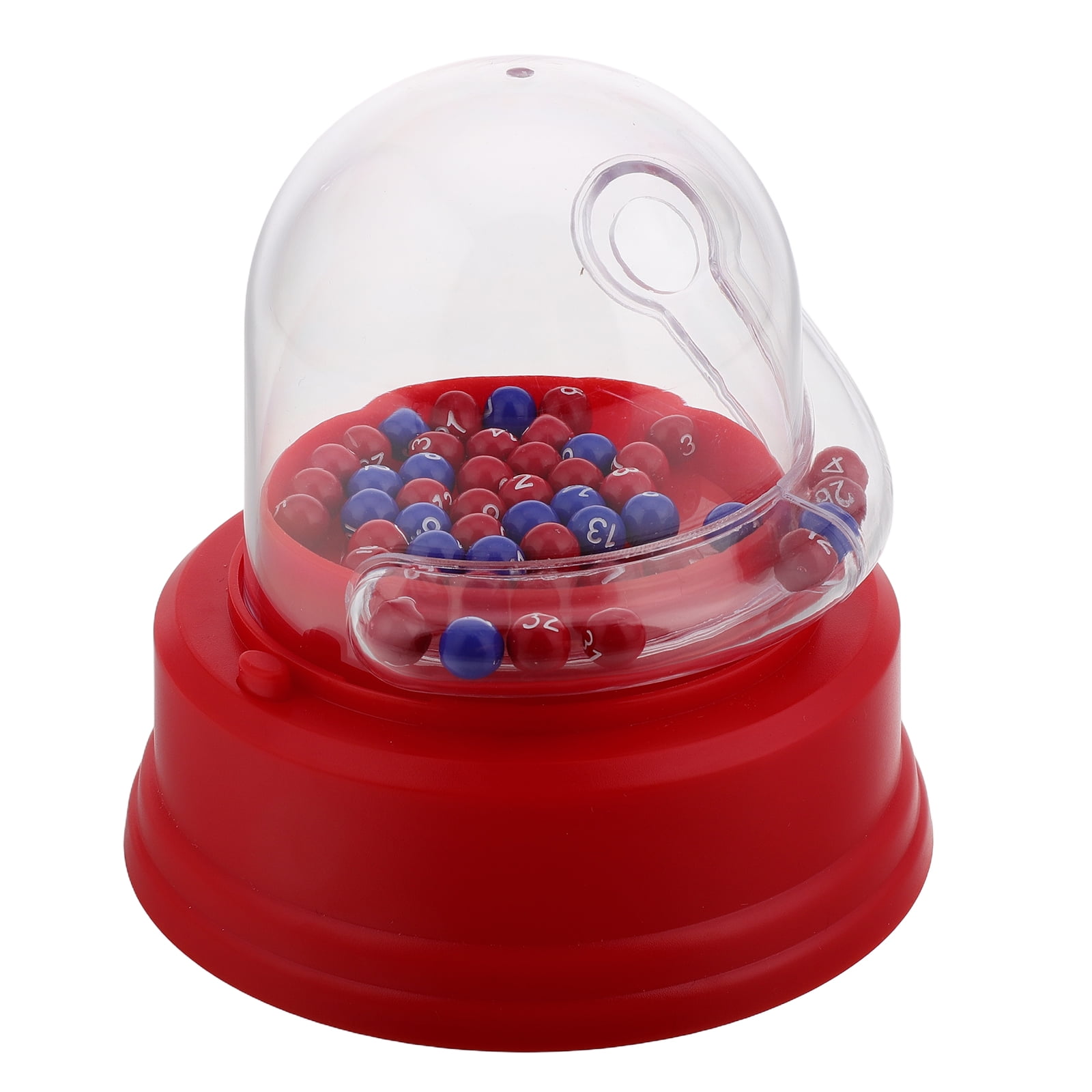 HOMEMAXS Six-in-One Lottery Machine Plastic Number Picker for Home Fun ...