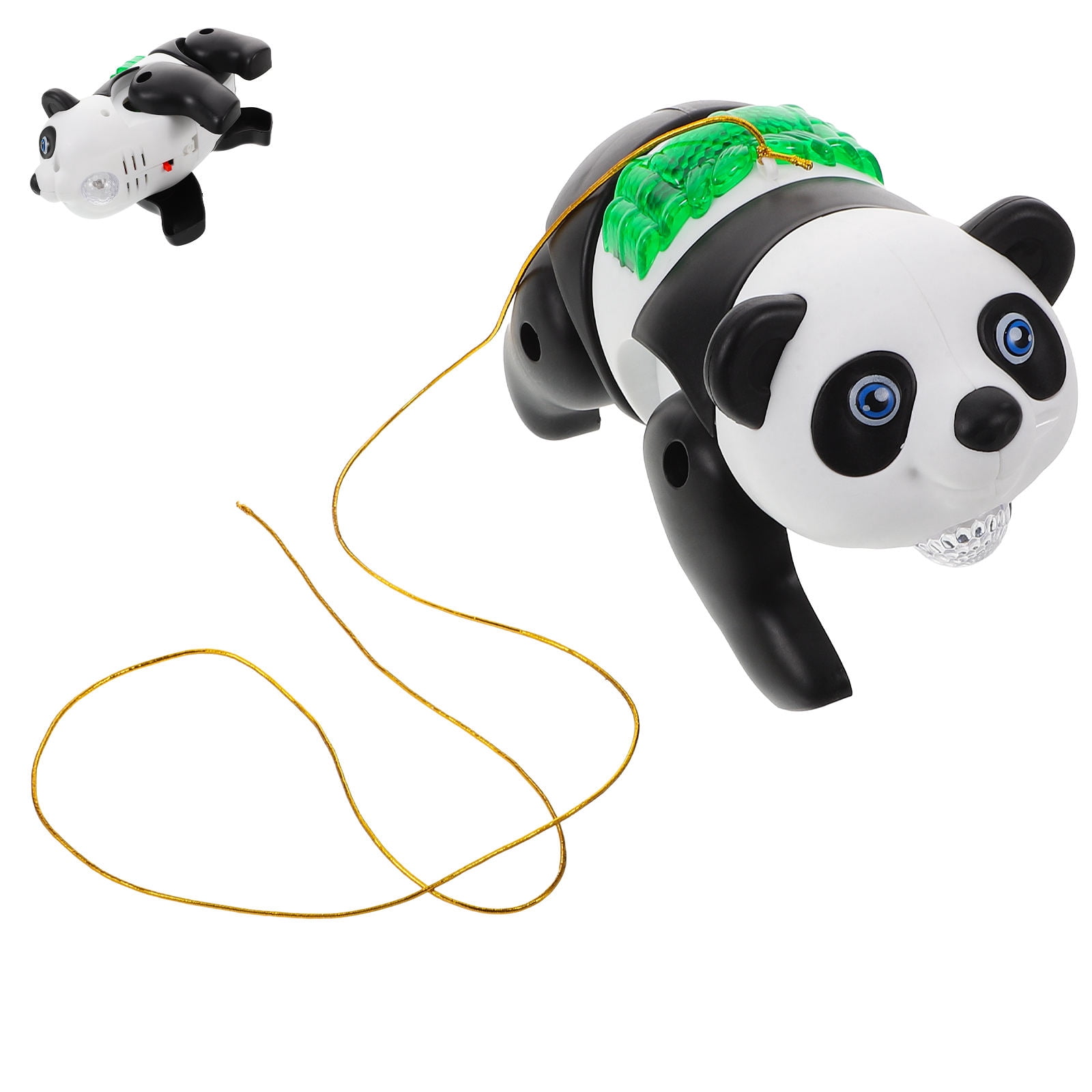 HOMEMAXS Electric Walking Panda Toy with Music and LED Lights ...