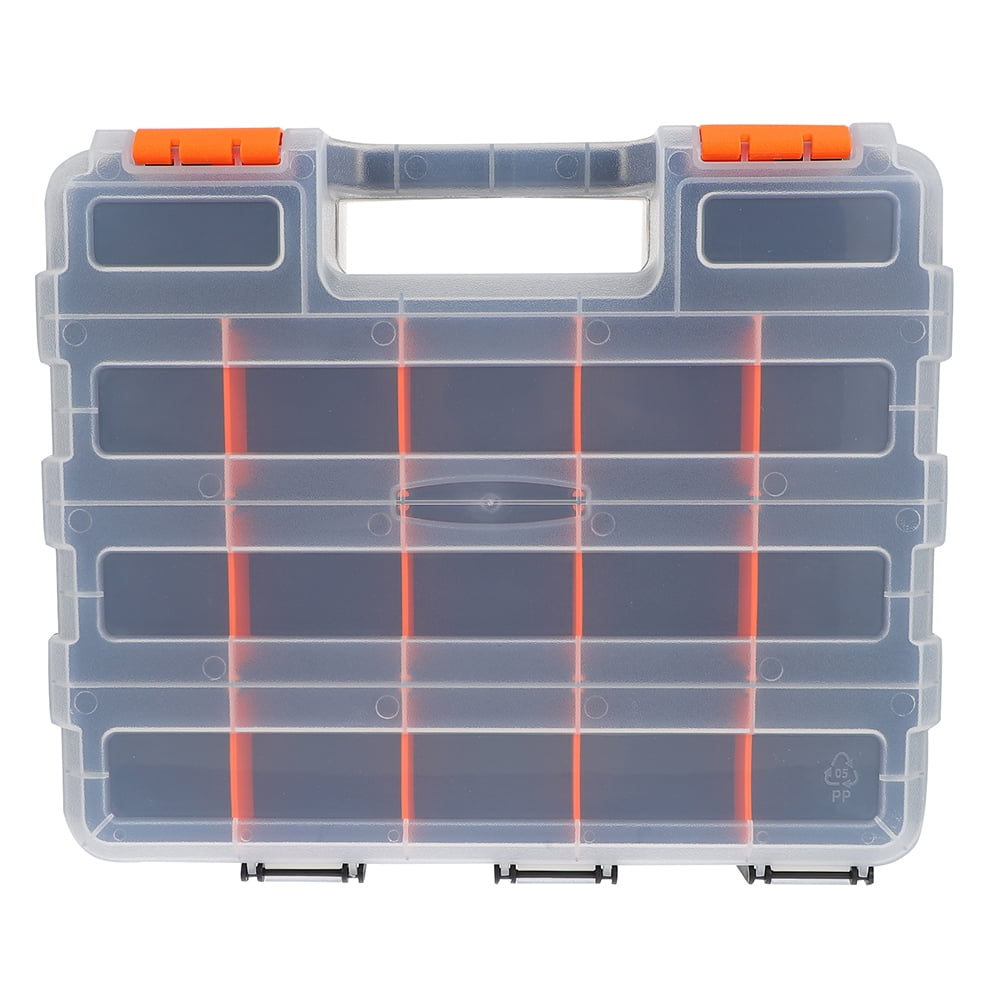 HOMEMAXS Electronic Component Box Compartments Storage Case Mini Tool ...