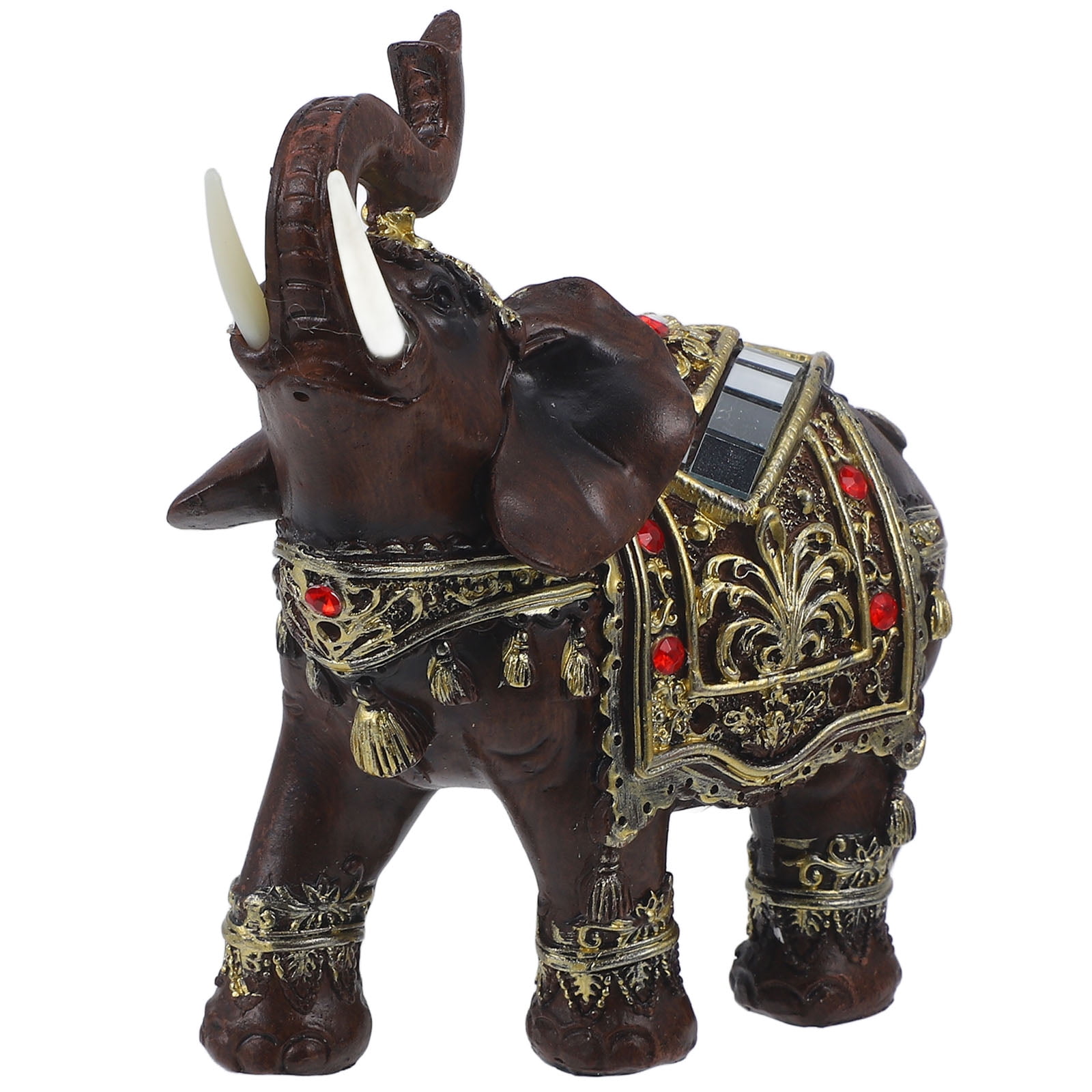 Multi Resin Elephant Statue for Pet Use Elegant Decorative Craft with ...