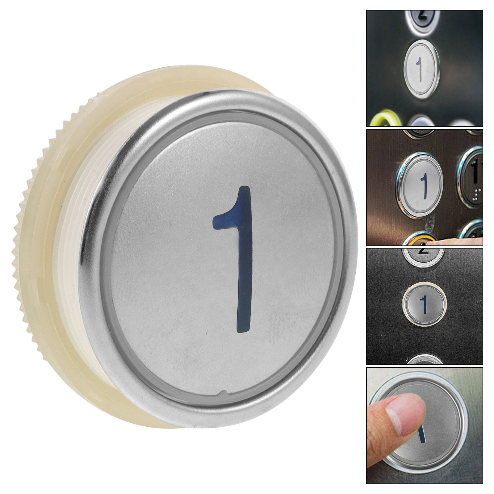 HOMEMAXS Elevator 1st Button Lift Elevator Replacement Button Elevator Floor Button Supply ...