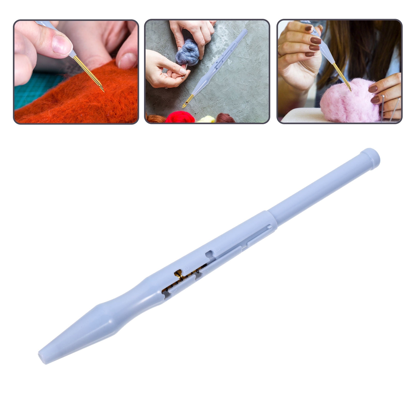 Embroidery Needle for Beginners Tool Crafts Kids Punch Needles Child ...