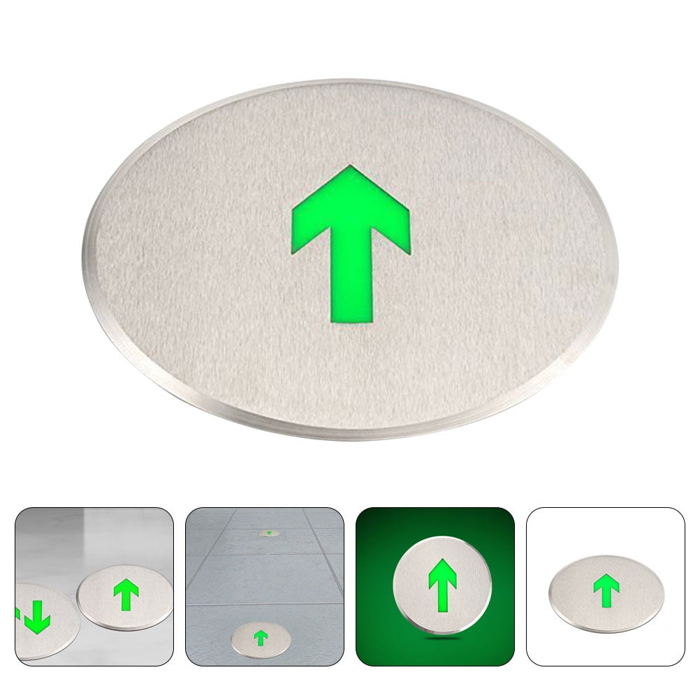 HOMEMAXS Emergency Exit Lights Ground Evacuation Indicator Sign ...
