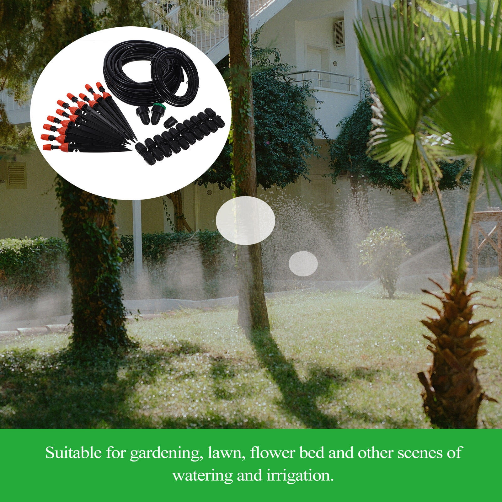 HOMEMAXS Emitters Irrigation Hose Automatic Watering Device Vacation ...