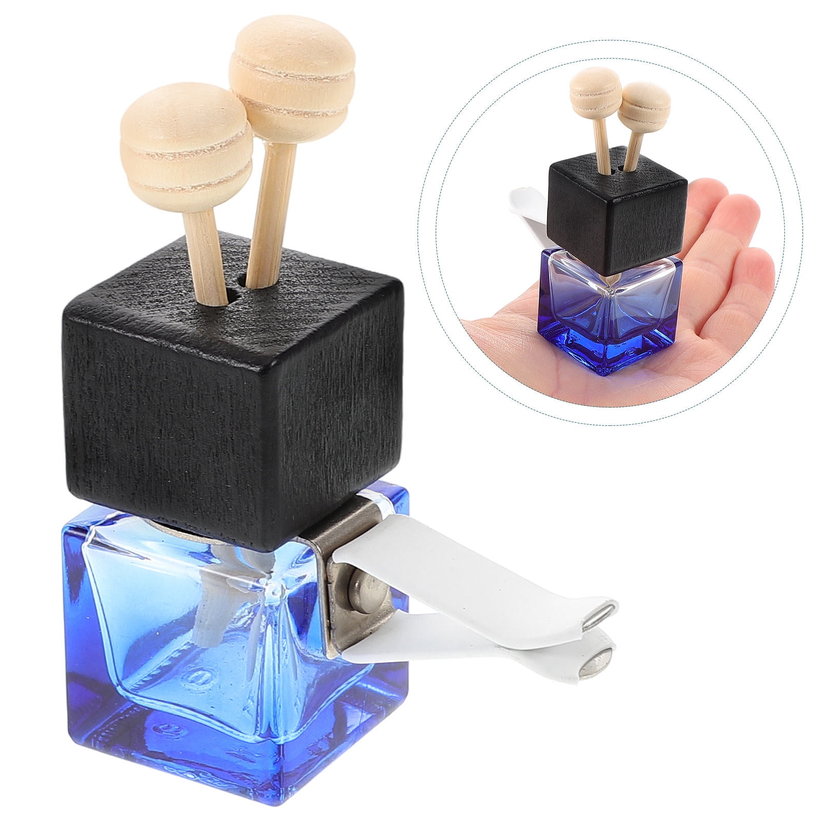 HOMEMAXS Empty Oil Diffuser Bottle for Car Air Freshener 1 Set Vent ...