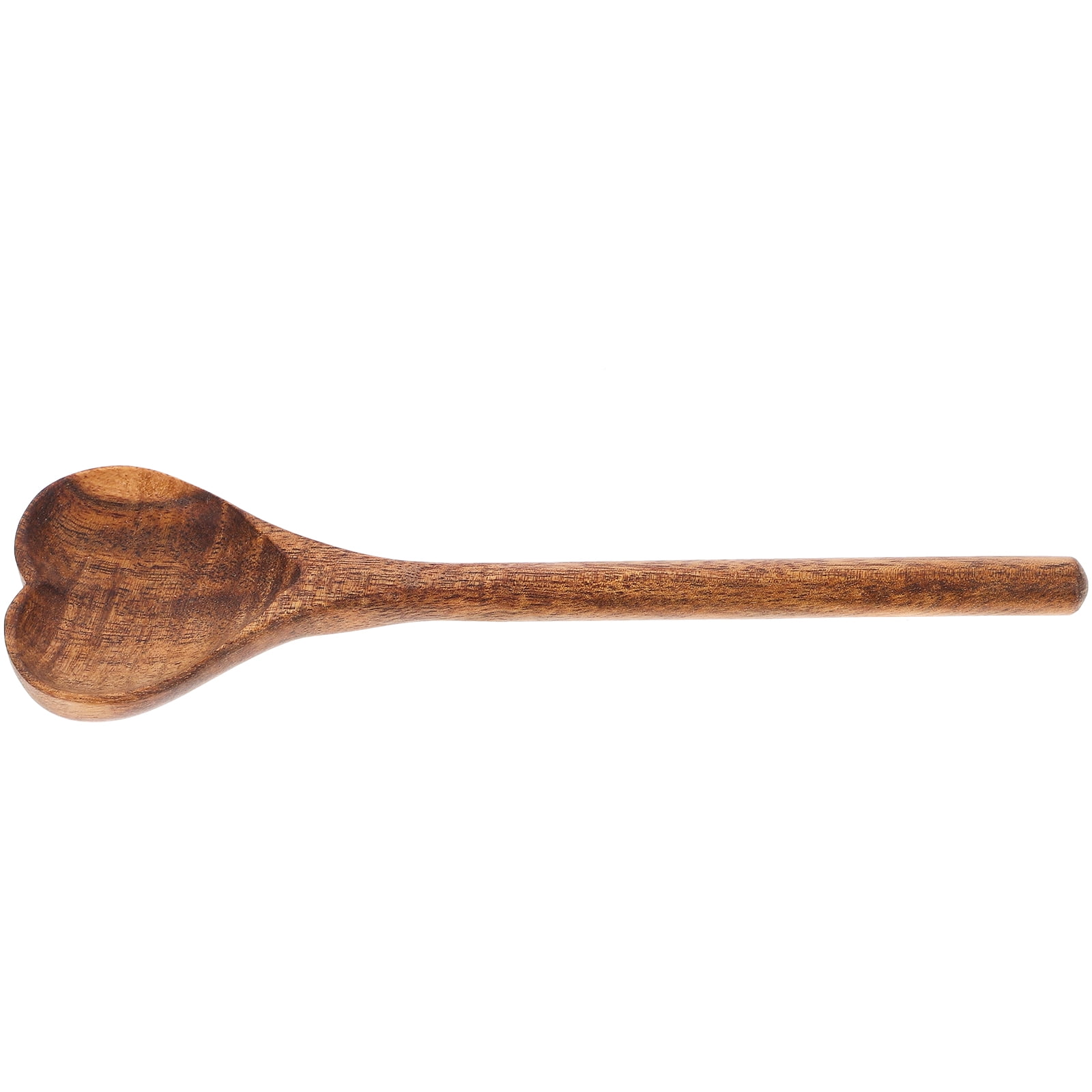 HOMEMAXS Engraved Heart Shaped Wooden Spoon Handle Rice Spoon Ladle ...
