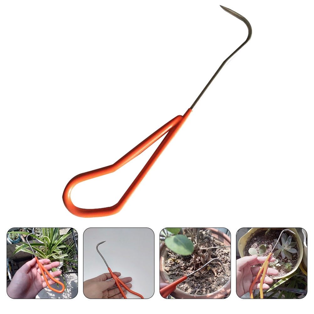 HOMEMAXS Ergonomic Handle Rake Removing Tool For Garden Multi Function ...