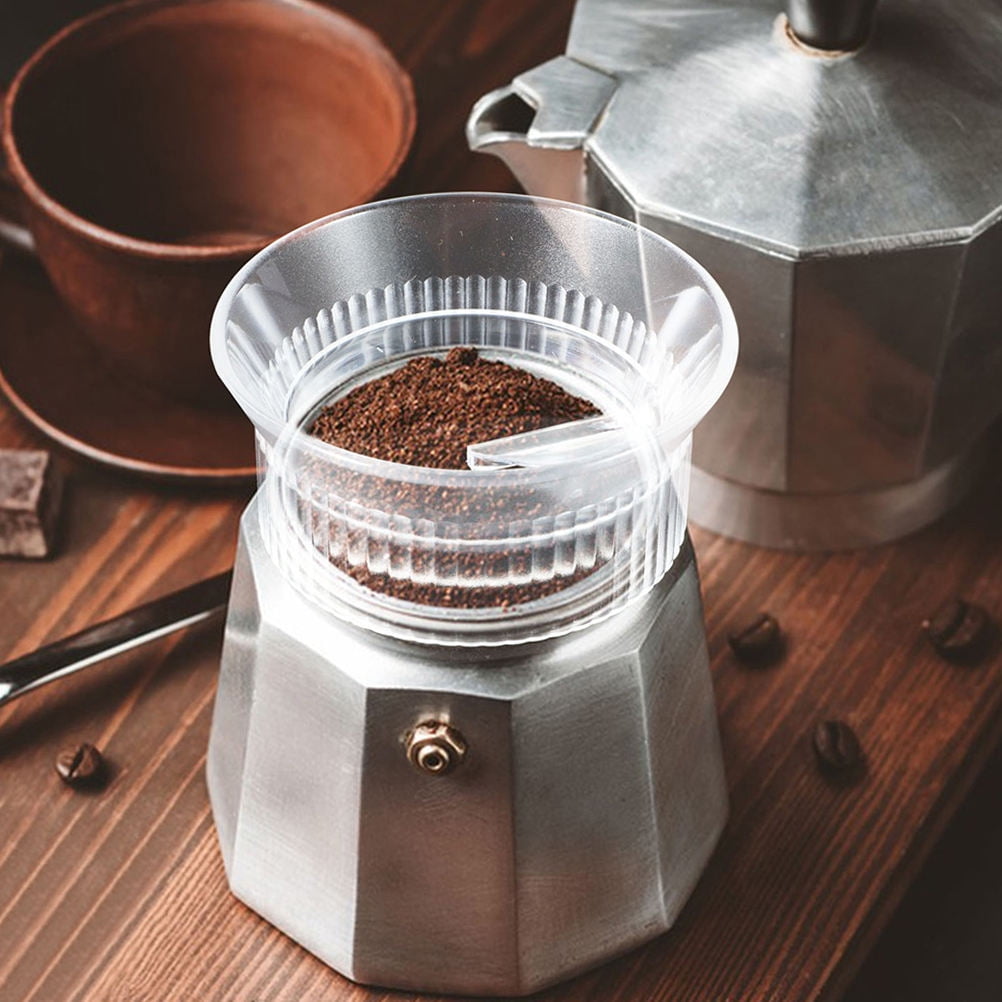 HOMEMAXS Espresso Coffee Dosing Funnel Ring Coffee Powder Circle For Coffee Machine Replacement ...