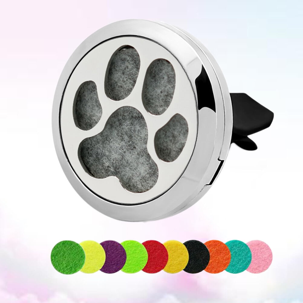 HOMEMAXS Essential Oil Car Vent Clip Aromatherapy Diffuser Stainless ...