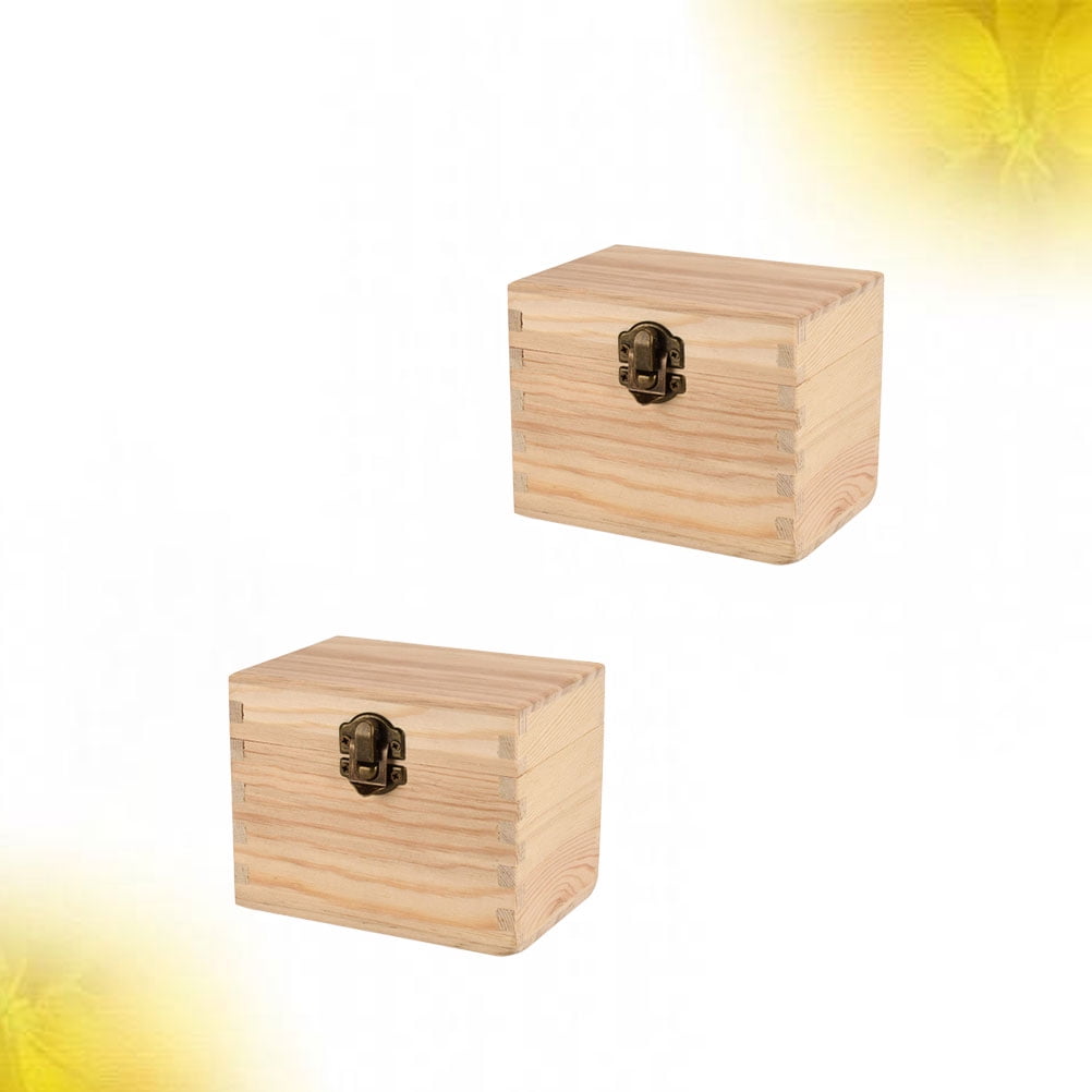 HOMEMAXS Essential Oil Storage Box with Metal Lock in Khaki Synthetic ...