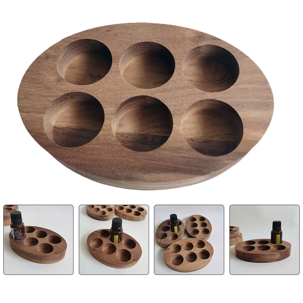 HOMEMAXS Essential Oil Storage Box with Multislot Structure for Safe ...