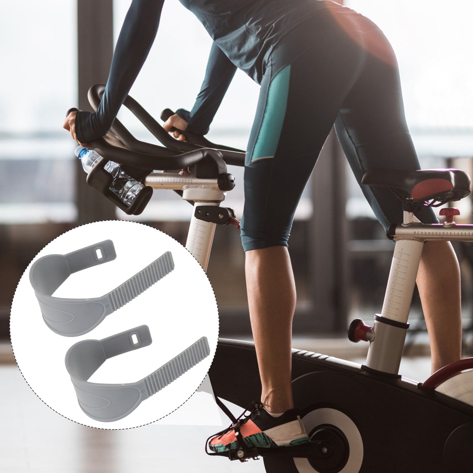 HOMEMAXS Exercise Stick Laces Small Size Pedal Straps for Gym Cycle ...