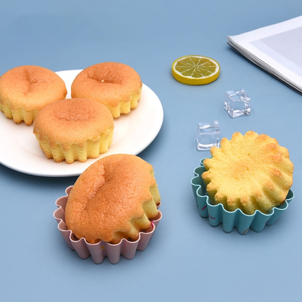 BEADCEST Silicone Food Molds Jelly Molds Assorted Color 12Pcs 3.0X2.5In ...