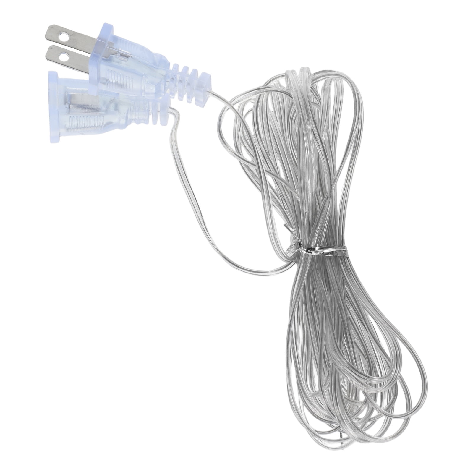 Transparent Extension Cord for String Lights Easy Installation PVC ...