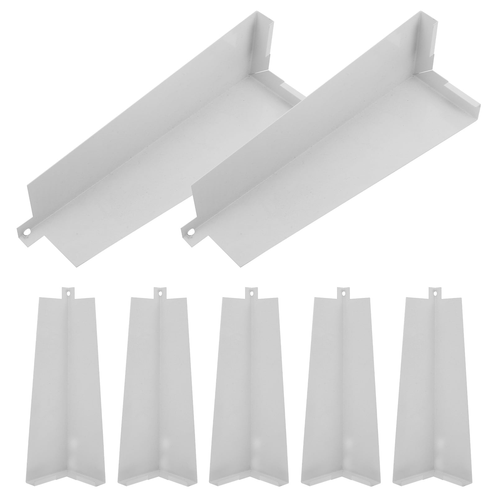 HOMEMAXS Exterior Corner Edges Guard Panel Cap Protector White ...