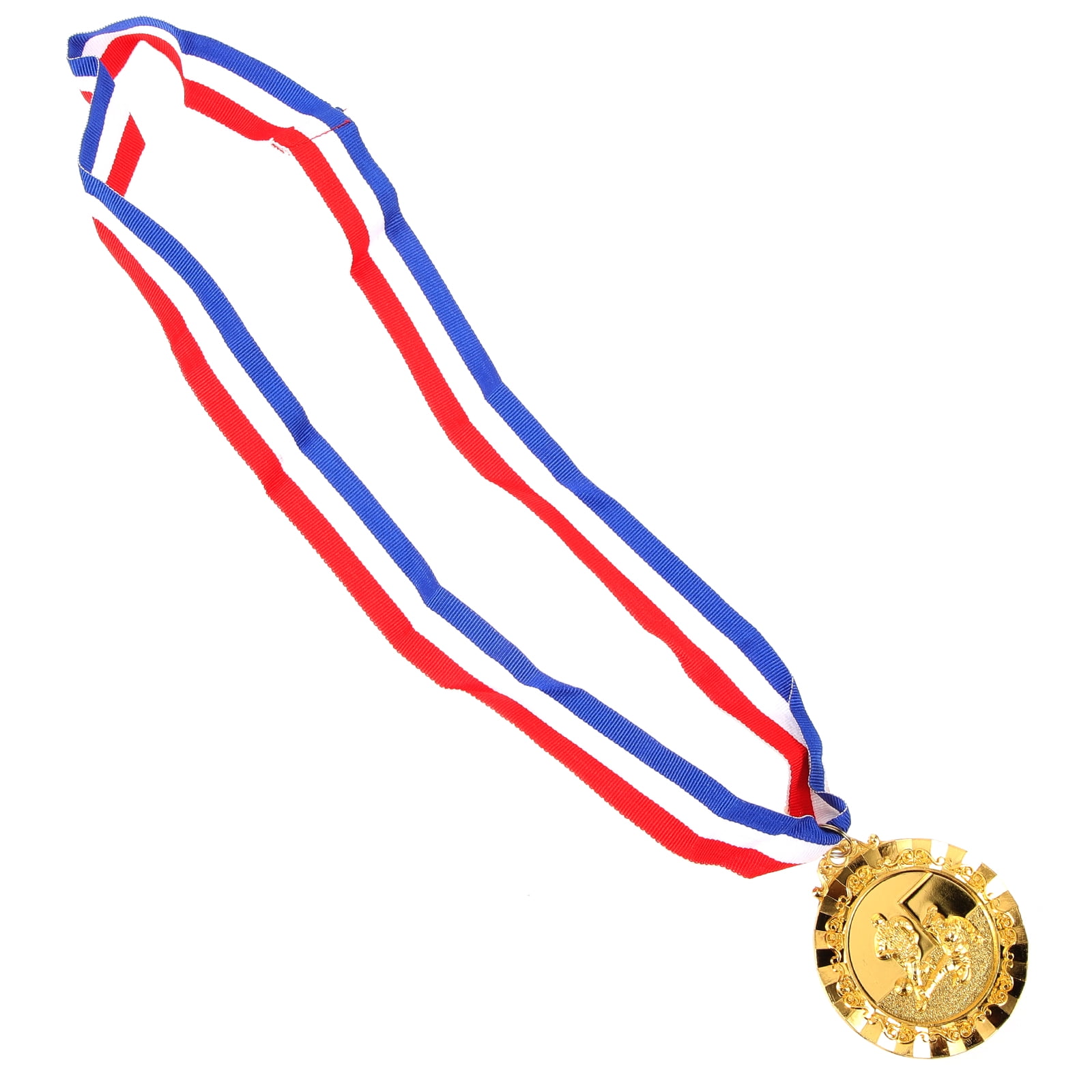 HOMEMAXS Fake Medal Football Trophy Ribbon Neckband Metal Child ...