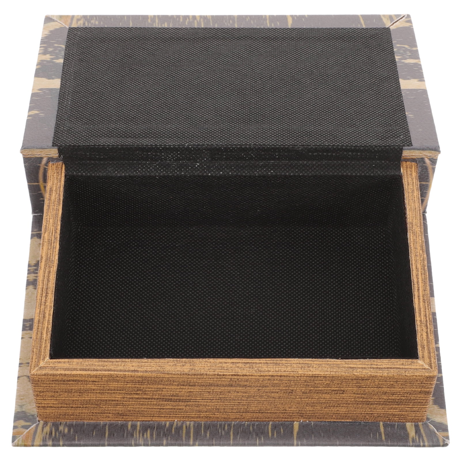 HOMEMAXS Book Shaped Storage Box for Home Decoration with PU Leather ...