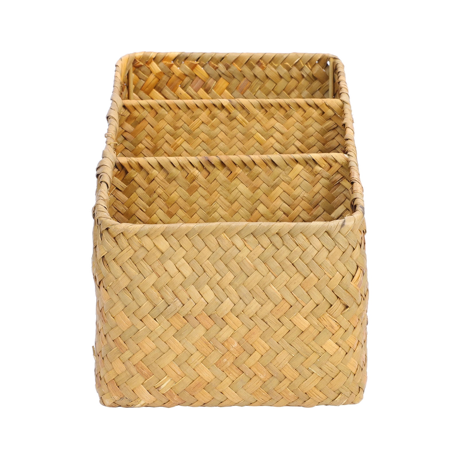 Khaki Storage Basket for Books Toys DVDs Made of Synthetic Material ...
