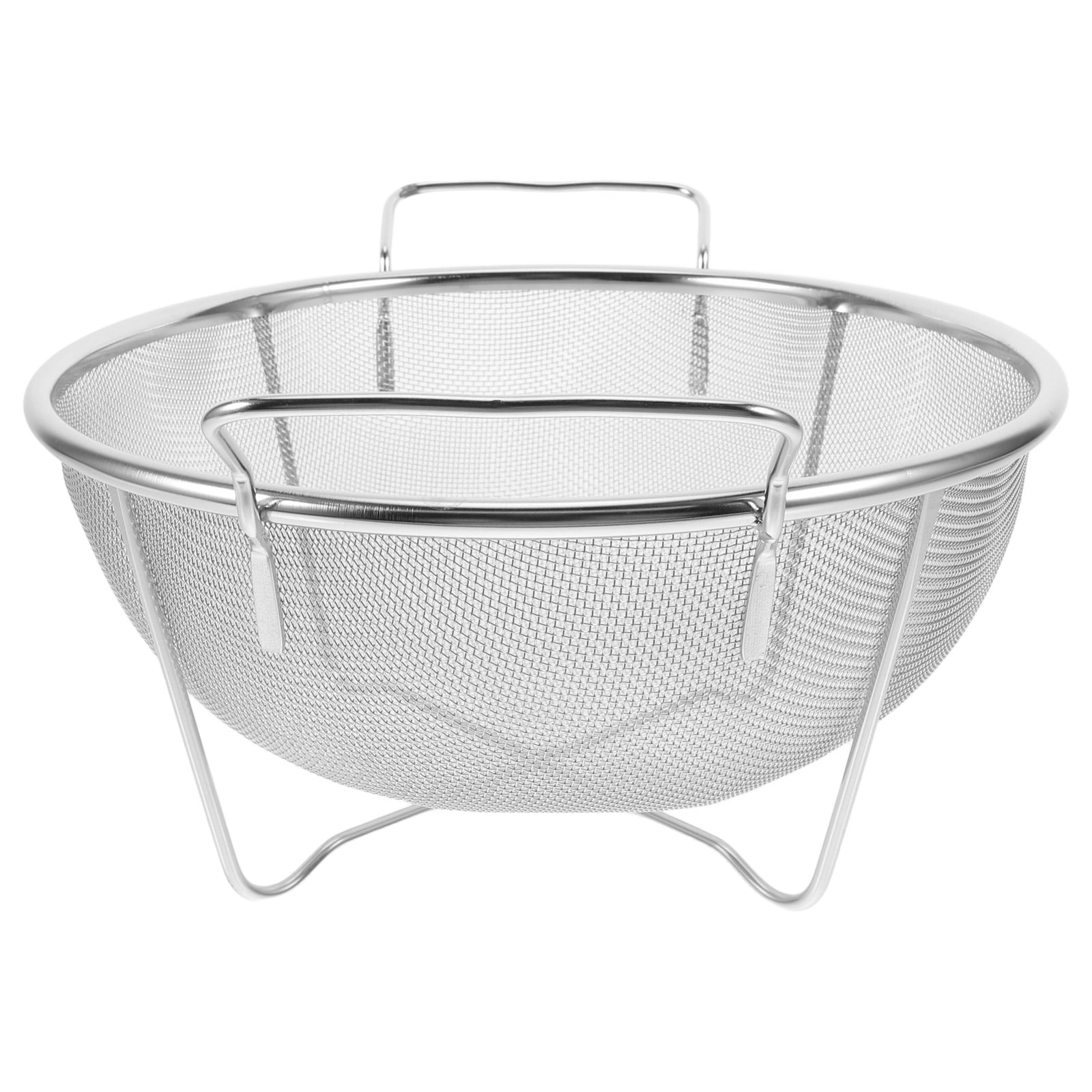 HOMEMAXS Fine Mesh Strainer with Handle Stainless Steel Colander for ...