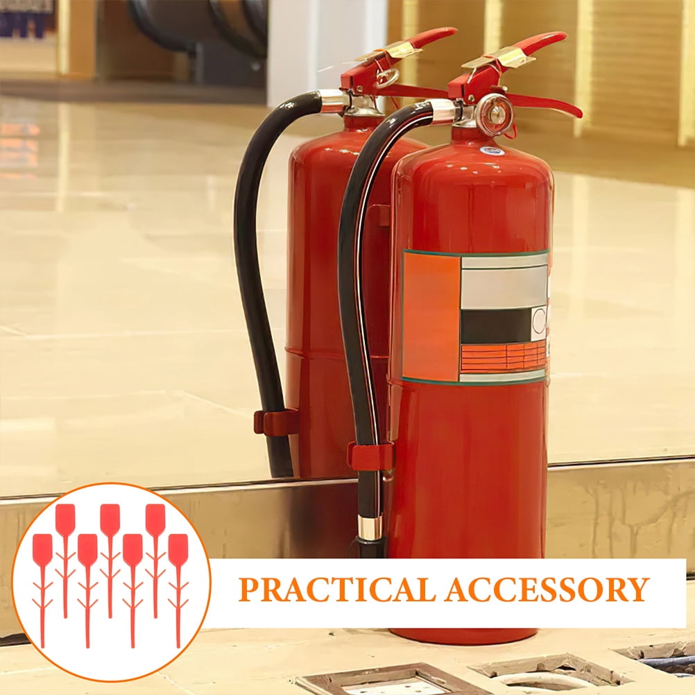 HOMEMAXS Fire Extinguisher Pull Pins with Tamper Seal in Red Plastic ...