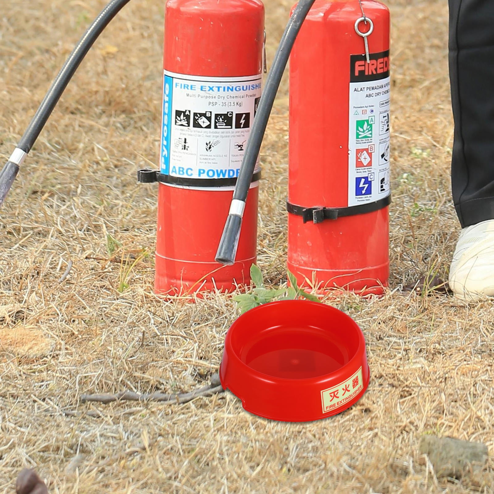 HOMEMAXS Fire Extinguisher Stand Fire Extinguisher Base Support Fire ...