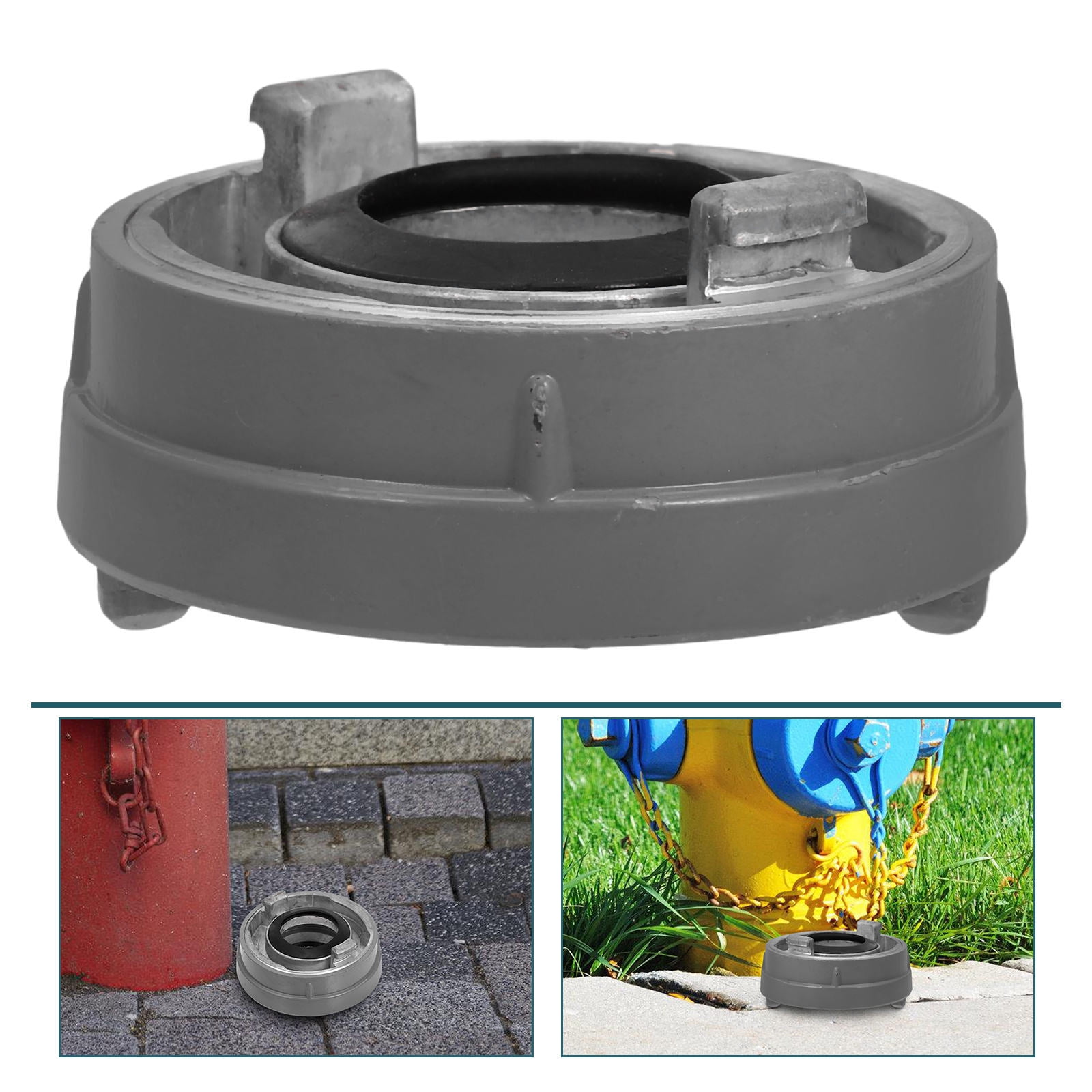 HOMEMAXS Fire Fighting Hose Fitting Quick Connector Reducer Adapter ...