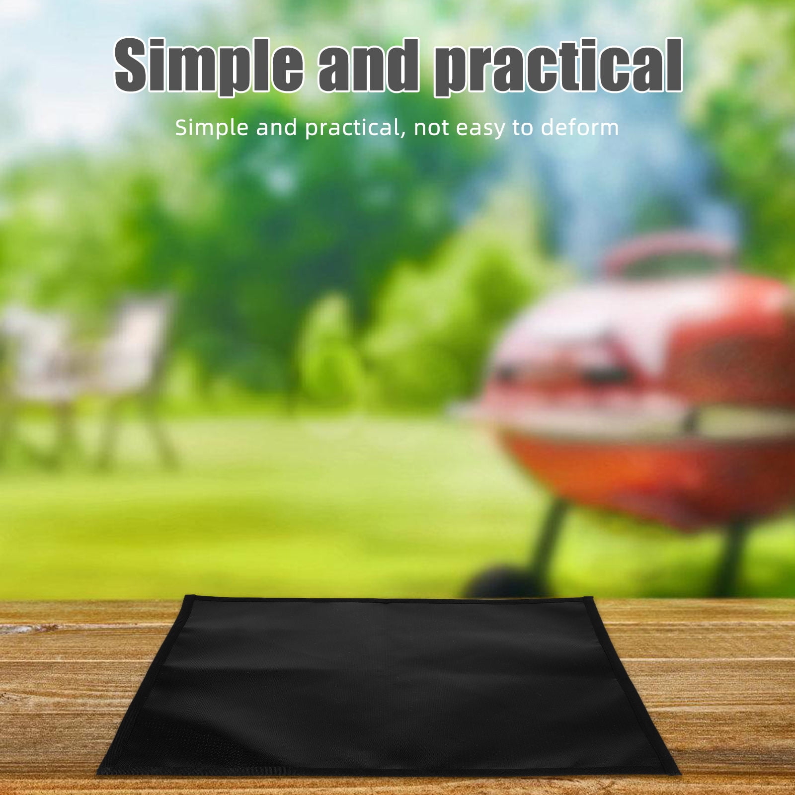 HOMEMAXS Fire Pit Mat Fireproof Mats Camping Stove Mat Under Grill Mat ...