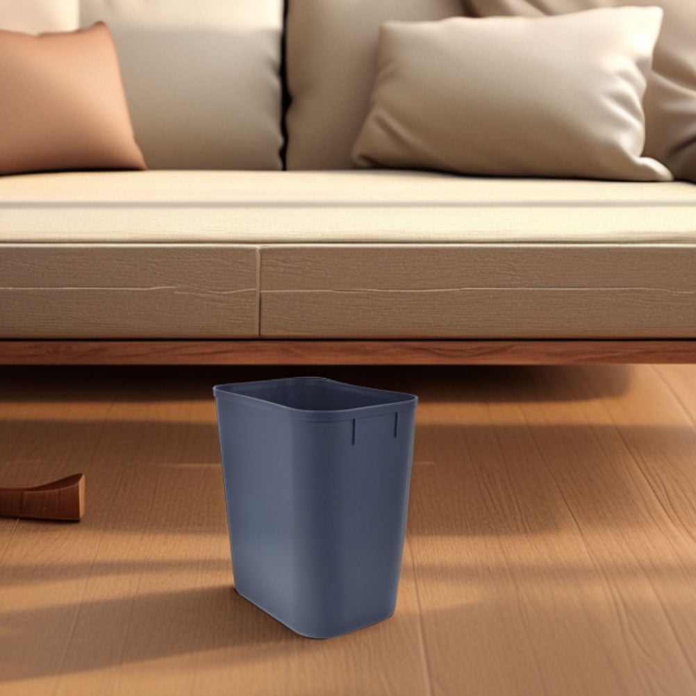 HOMEMAXS Fire Resistant Square Plastic Trash Can For Office Home And ...