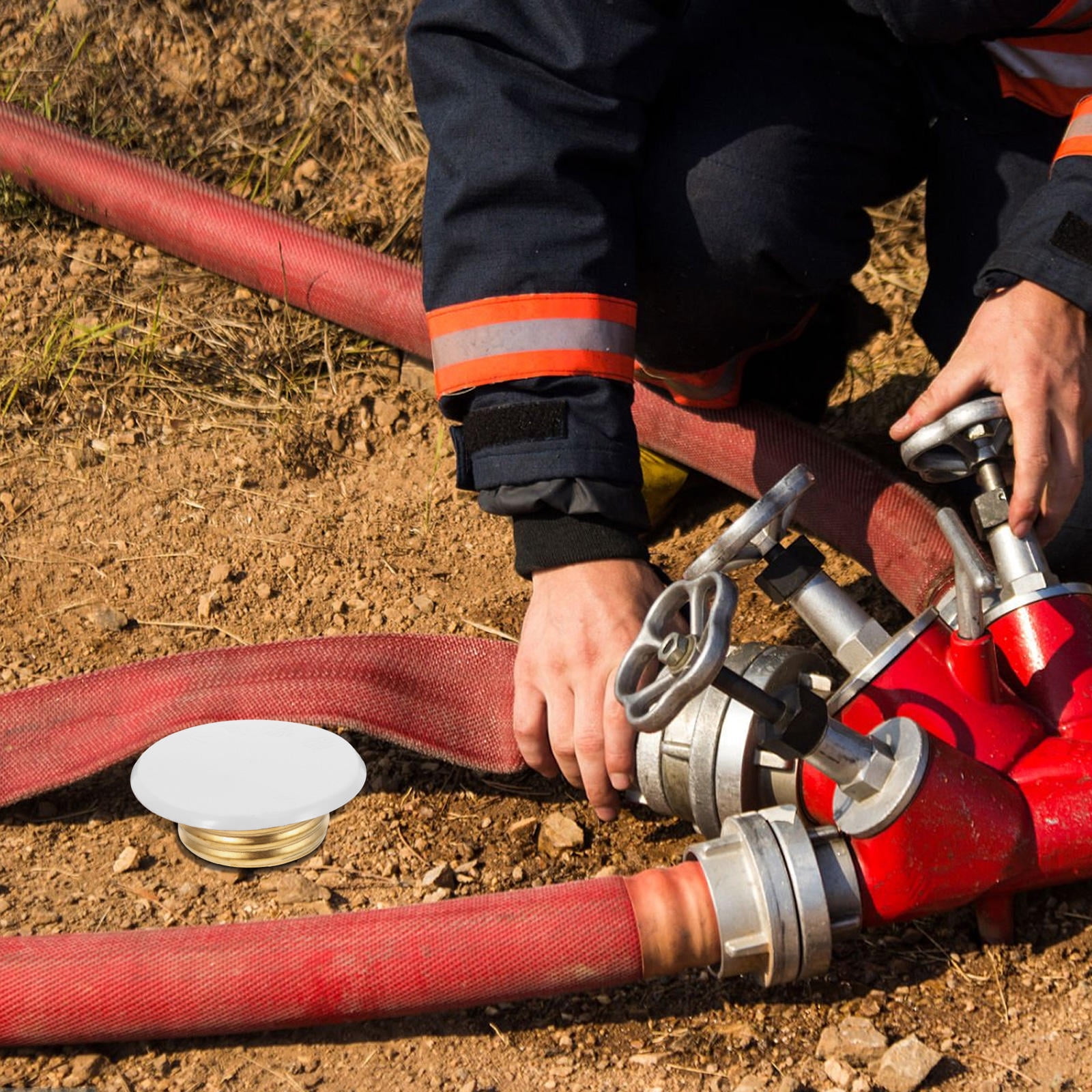 HOMEMAXS Fire Sprinkler Flange Sprinkler Head Cap Sprinkler Cap Fire ...