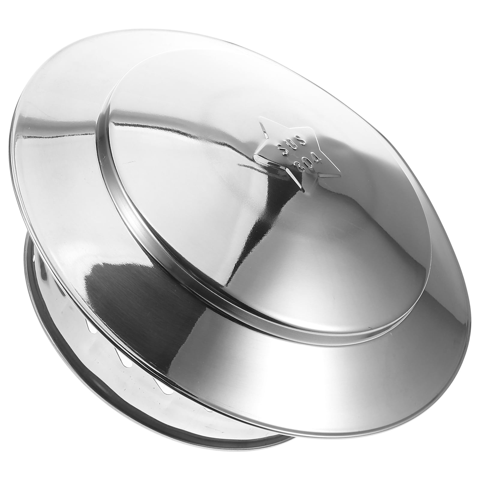 HOMEMAXS Fireplace Chimney Cap Chimney Flue Cover Plate Vent Pipe Cover ...