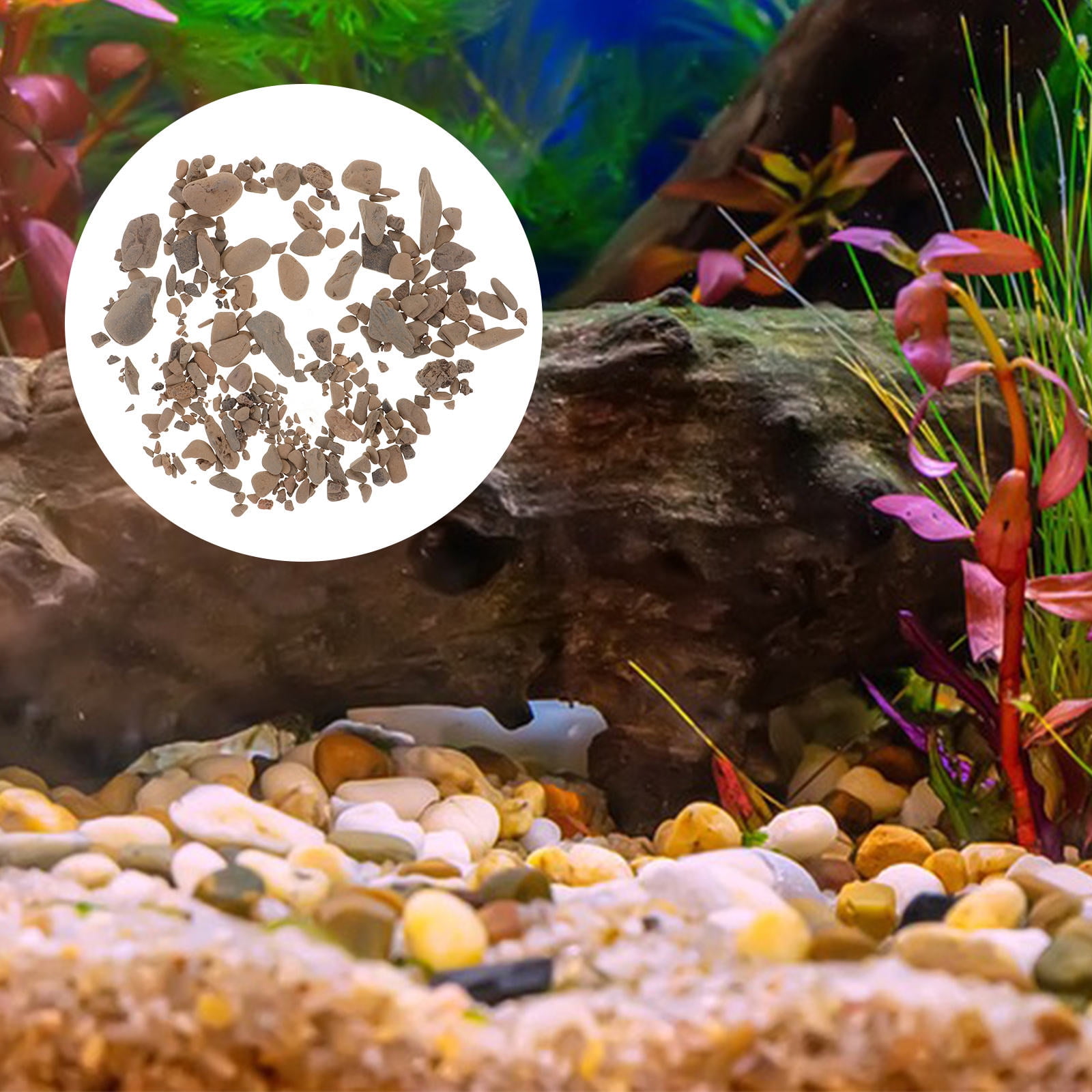 Aquarium Decorative Gravel Stones for Fish Tank Decoration Assorted ...