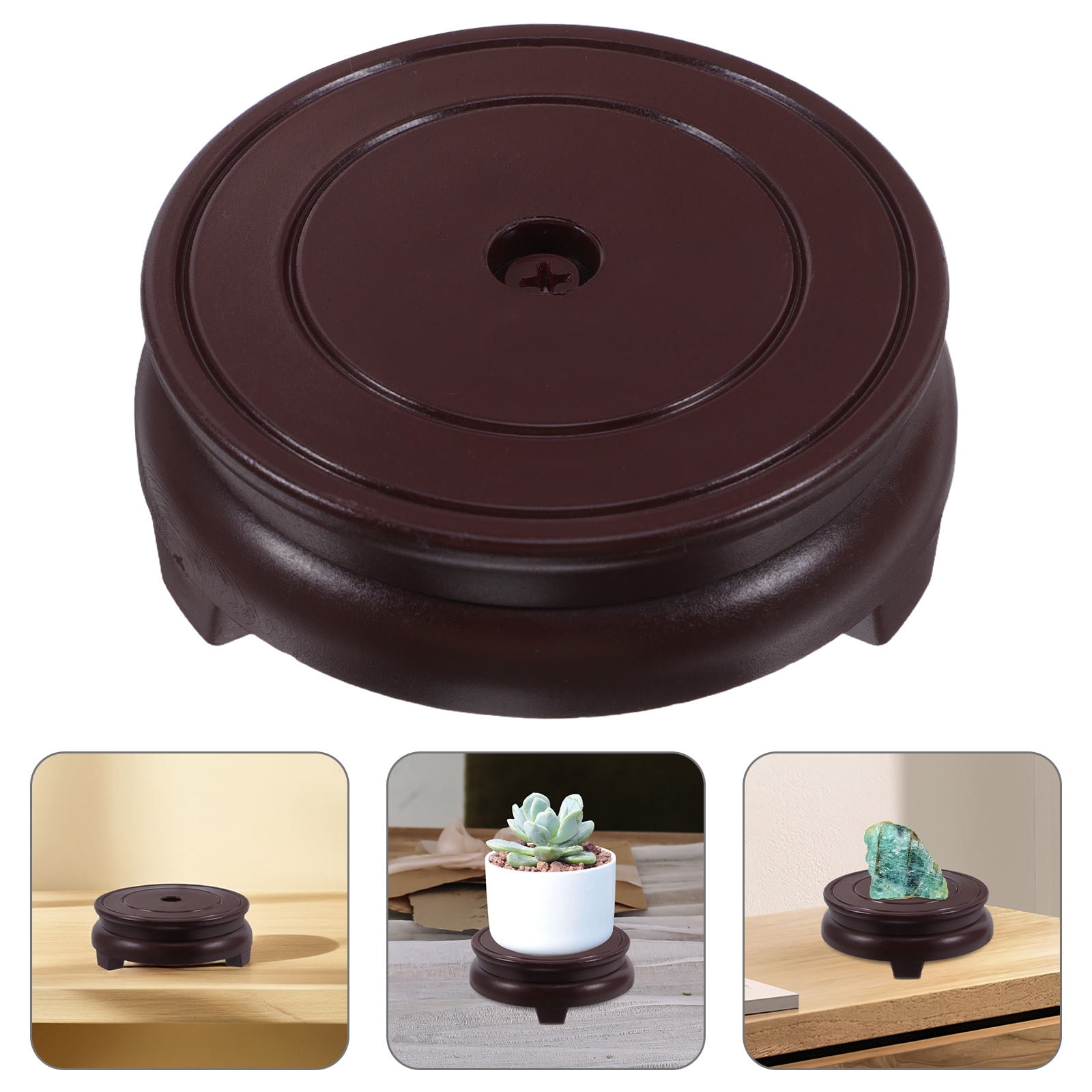 HOMEMAXS Fishbowl Display Vase Pot Planter Stand Plant Pot Display ...