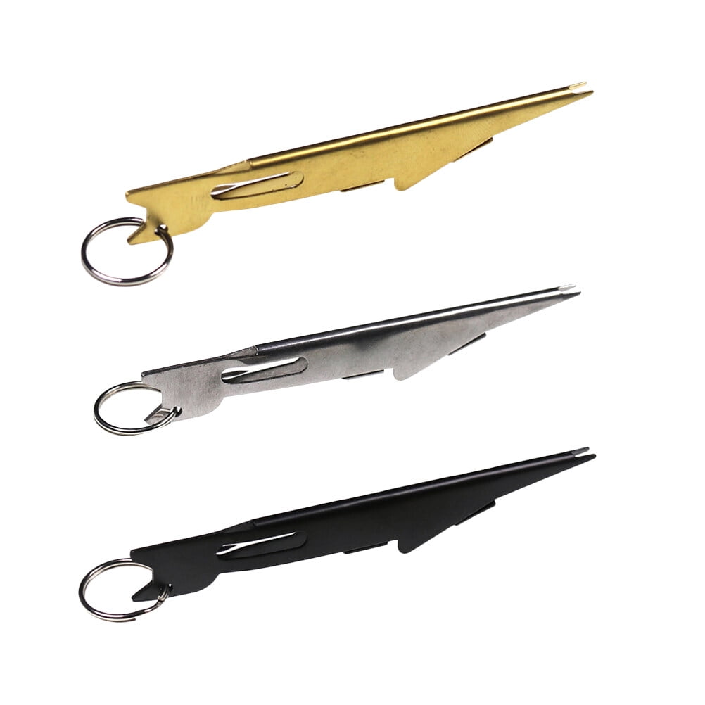 HOMEMAXS Fishing String Knotter Device with Hook Eye Cleaner for Fly ...