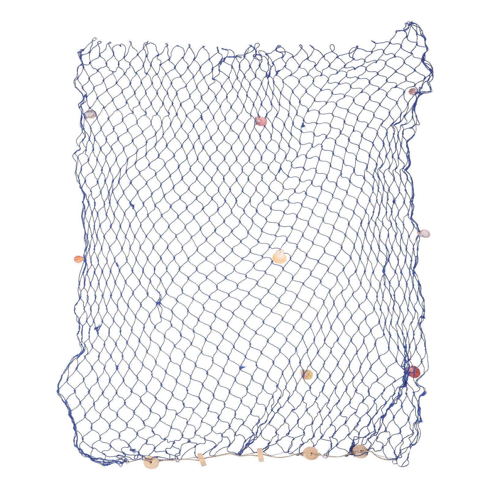 MOKKHNB Nautical Wall Decor Fishing Net Decor Cotton Wall Decoration ...