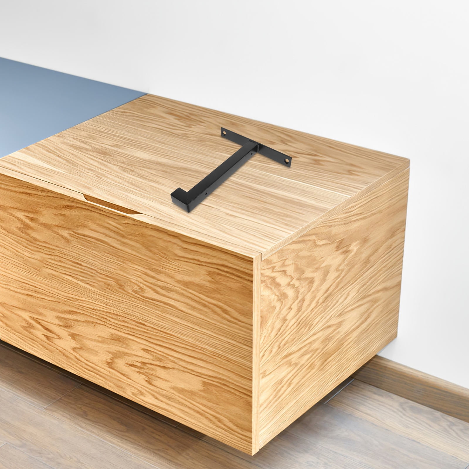 HOMEMAXS Fixing Bracket Shelf Brackets Heavy Duty for Floating Shelves ...