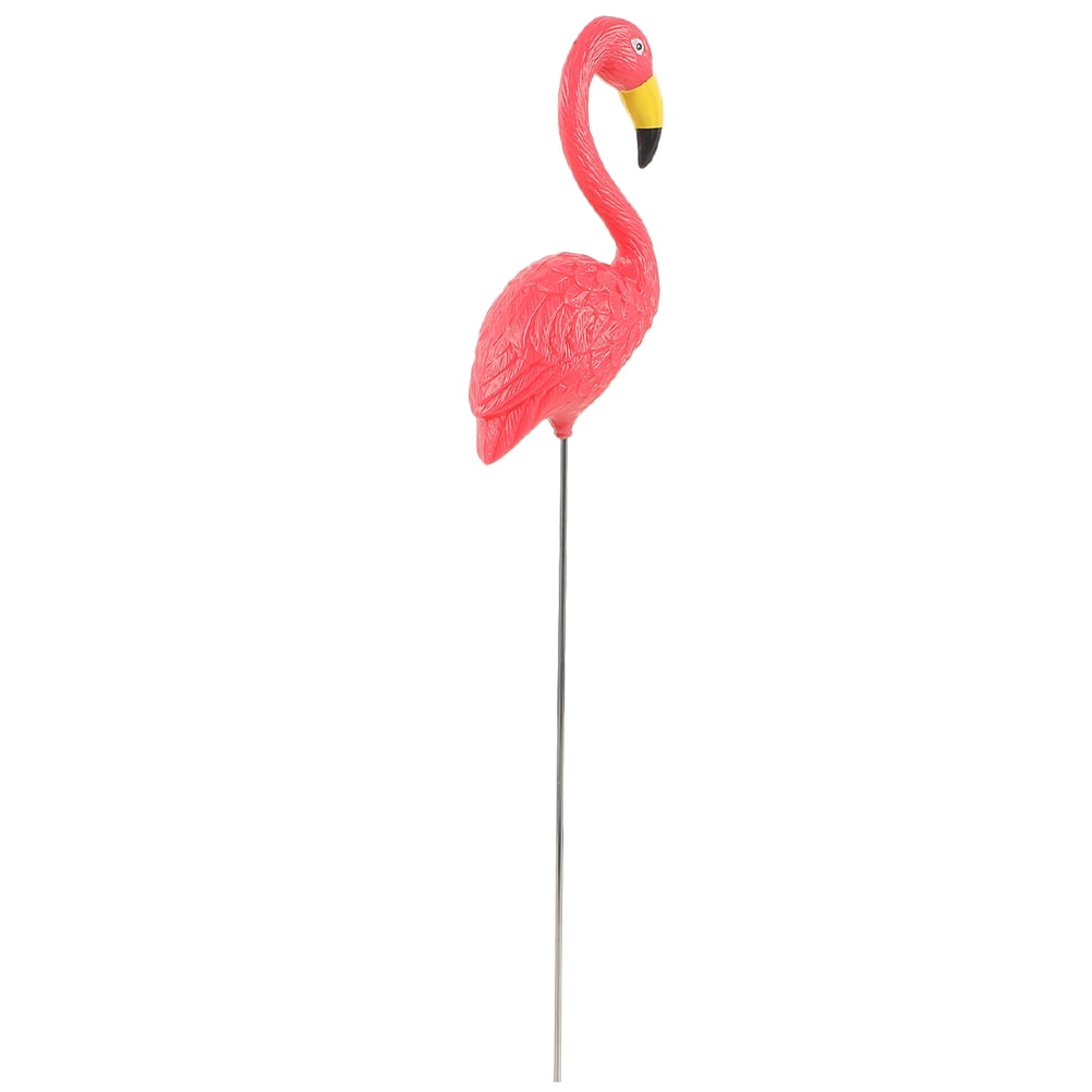 HOMEMAXS Flamingo Decor Ornament Flowerpot Micro Landscaping Flamingo ...