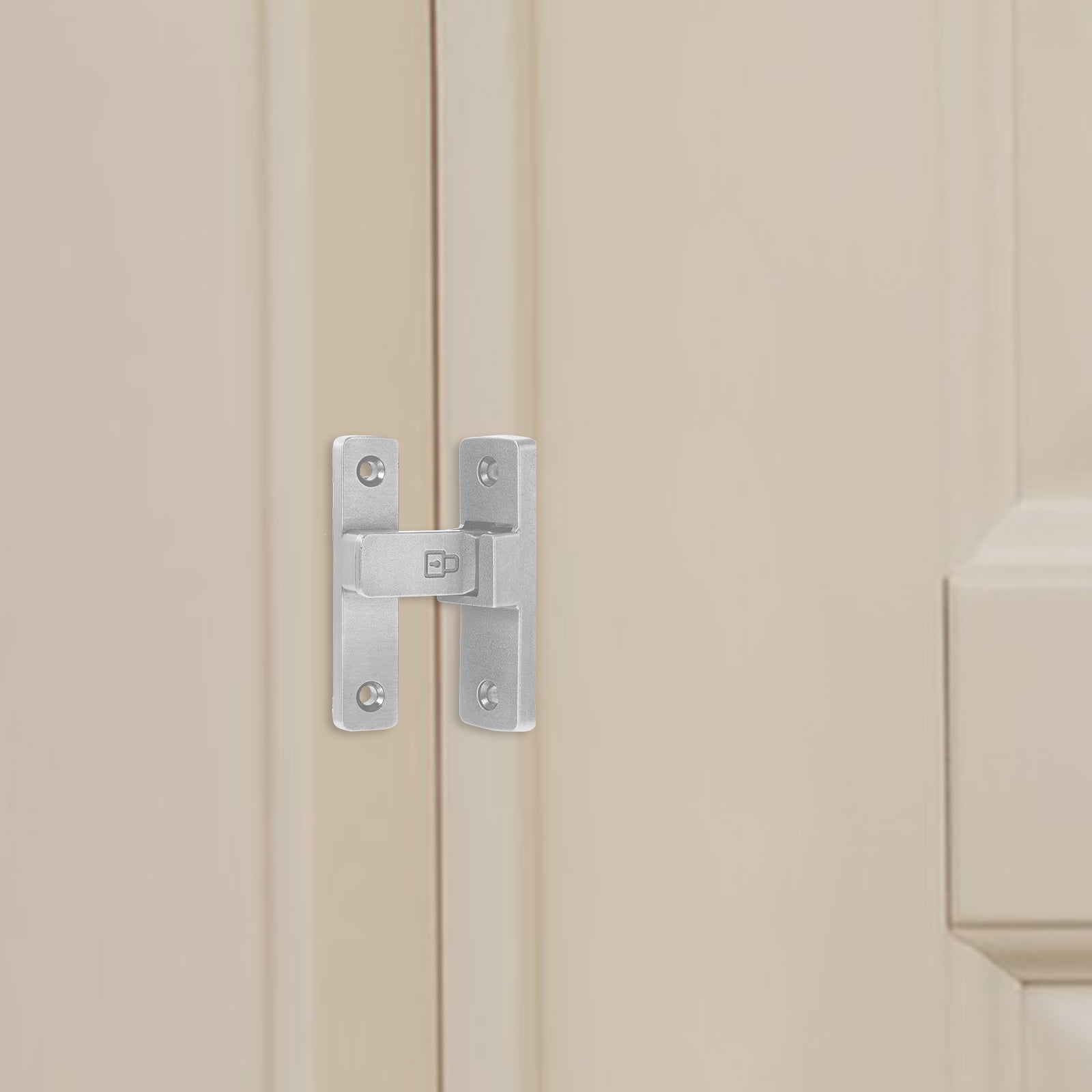 HOMEMAXS Flip Latch 90 Degree Lock Swinging Door Lock Latch Gate Barn ...