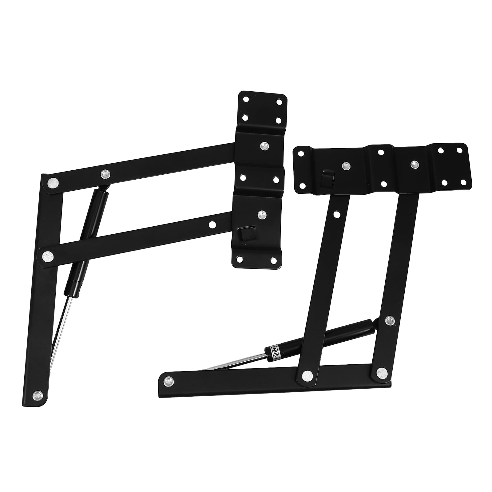 HOMEMAXS Floating Shelf Brackets Industrial Shelf Bracket Metal Shelf ...