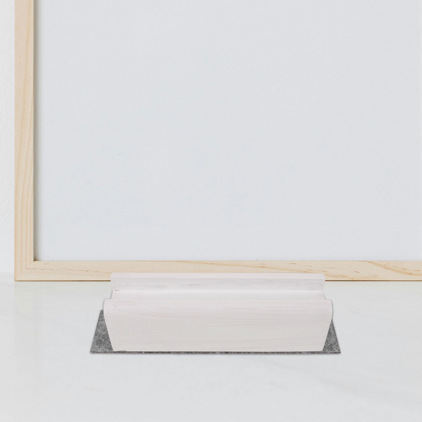 HOMEMAXS Floor Mirror Holder Full Length Floor-standing Support Frame ...