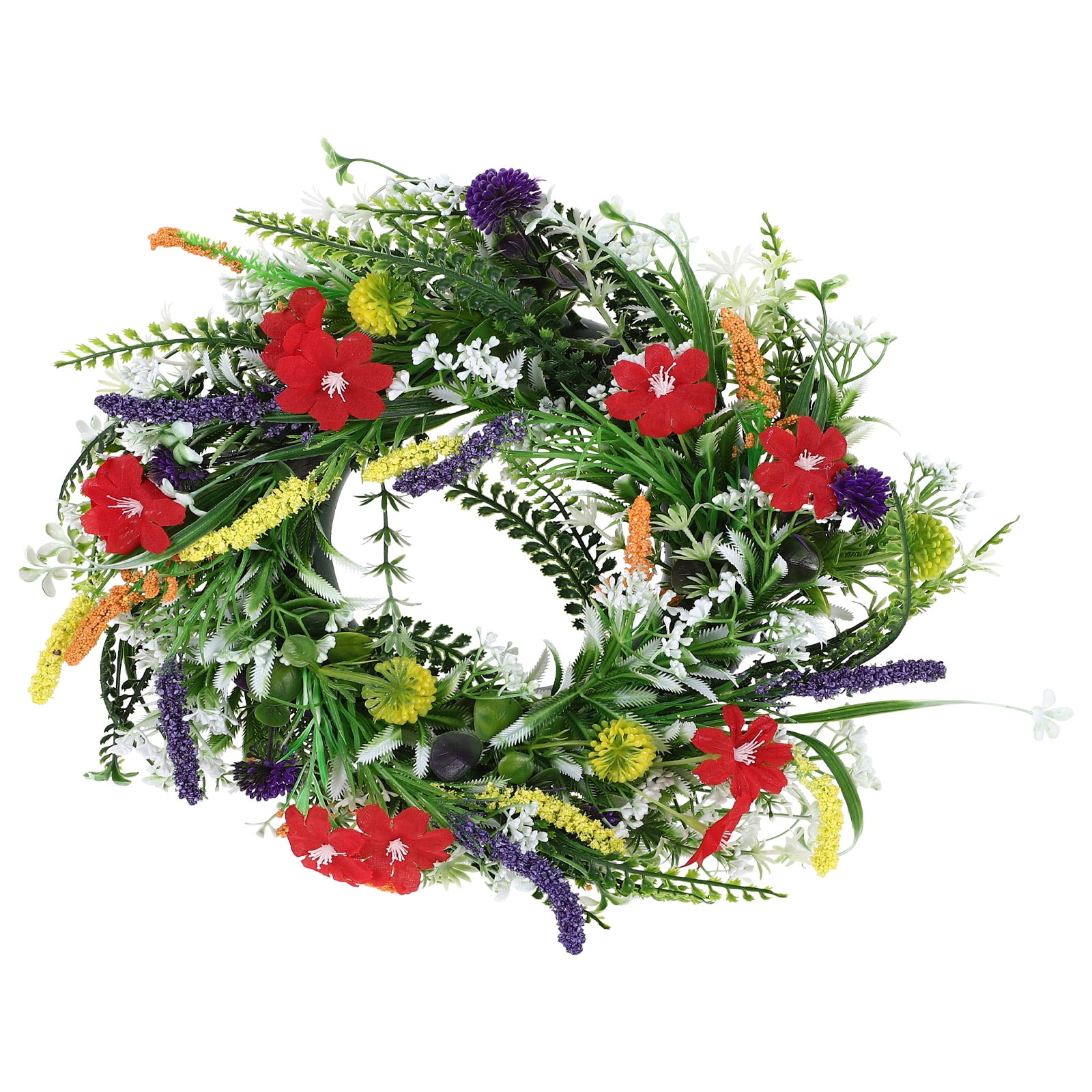 HOMEMAXS Floral Wildflower Garland Simulated Dried Easy to Decorate ...