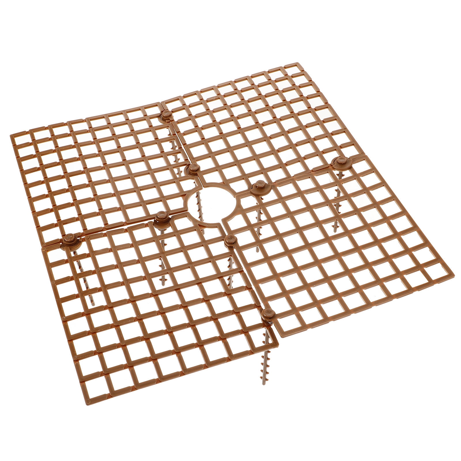 HOMEMAXS Flower Pot Cover Soil Protector Guard Plant Pot Grid Cats Dogs ...