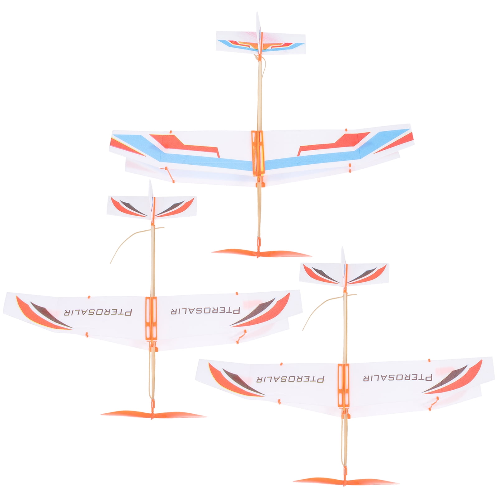 HOMEMAXS Foam and Rubber Band Airplane Toys for Kids Educational ...
