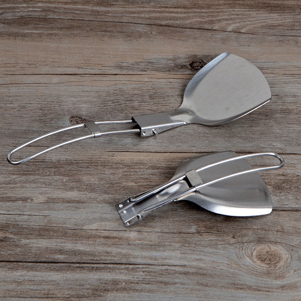 HOMEMAXS Foldable Cooking Spatula in Stainless Steel for Kitchen and ...