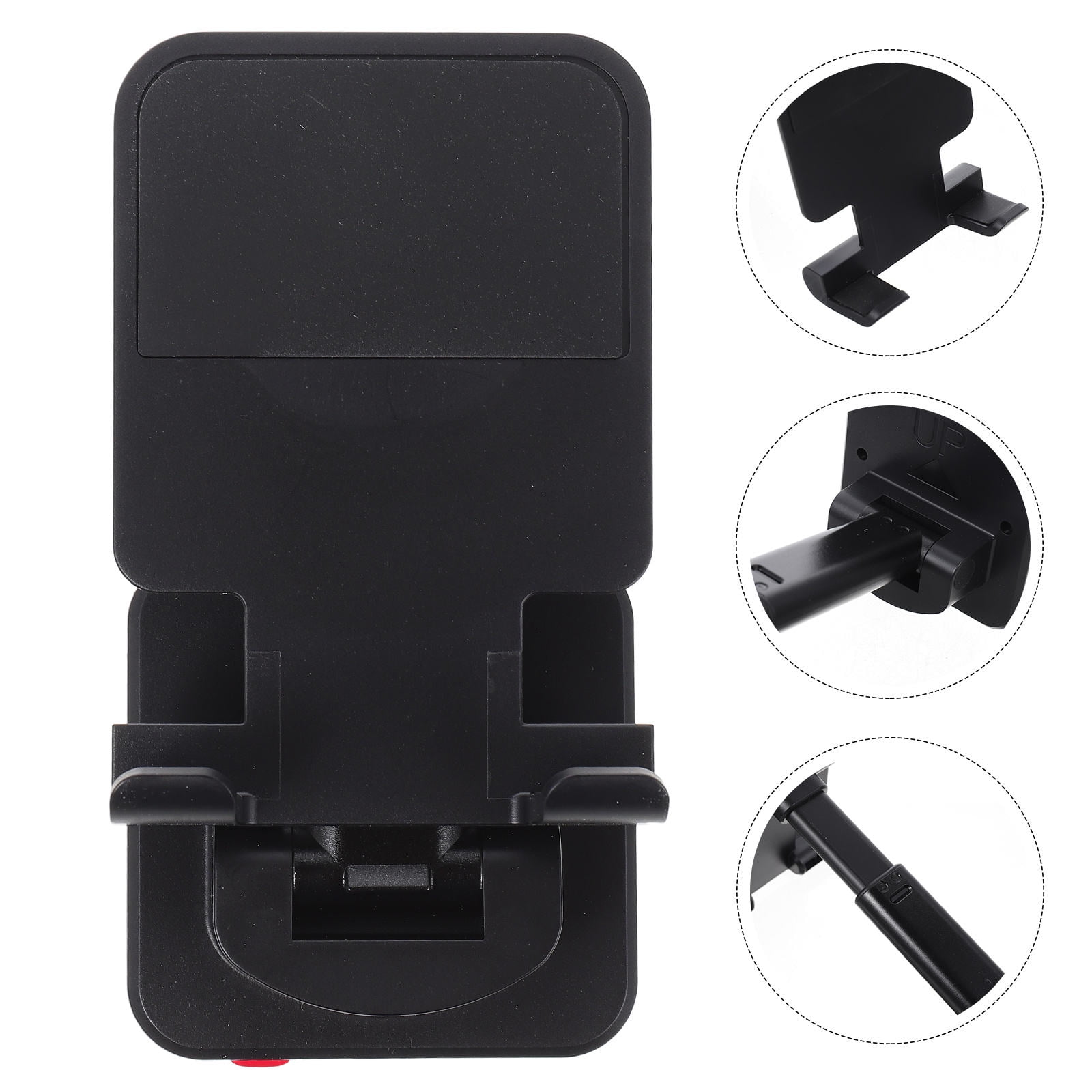 HOMEMAXS Foldable Stand Self Adhesive Holder -slip Mount Black ...