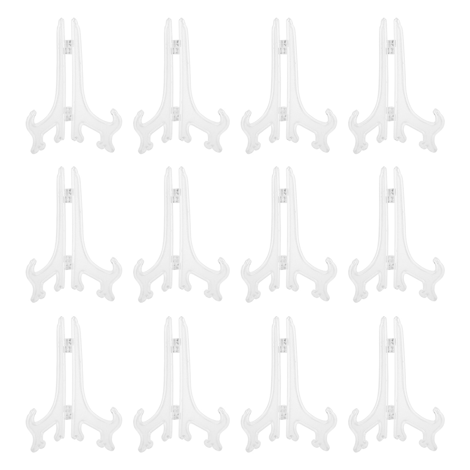 HOMEMAXS Foldable Transparent Display Stand for Plates and Photos Made ...
