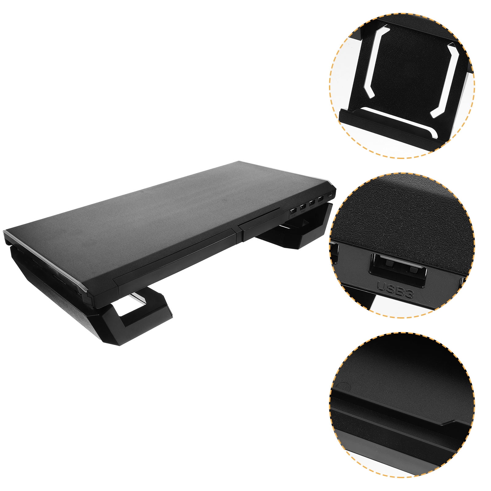 HOMEMAXS Folding Computer Riser Stand Monitor Riser Desktop Laptop ...