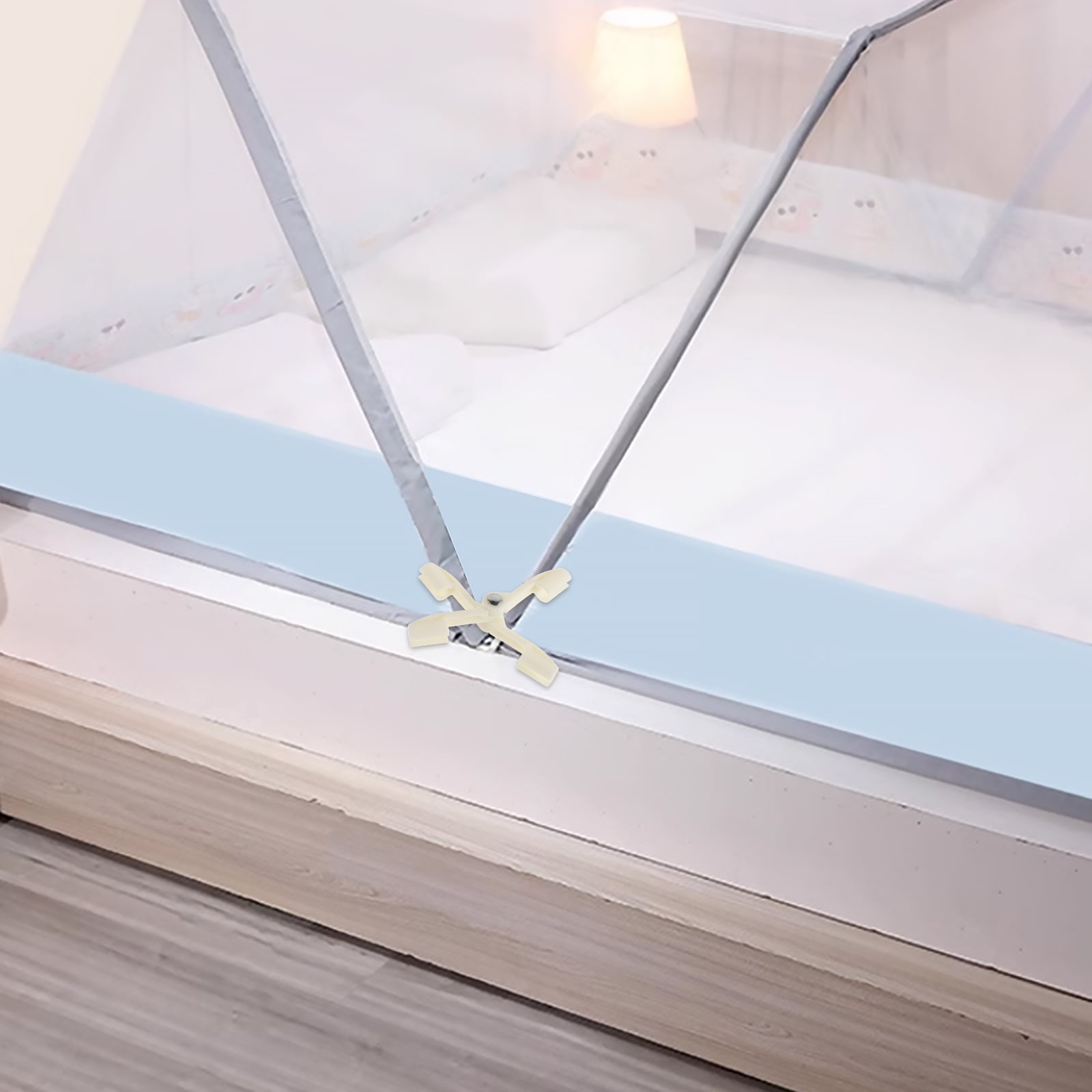 HOMEMAXS Folding Net Fixer Canopy Hanging Clips Shade Clips Door Clip ...